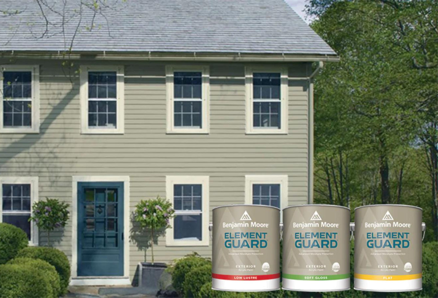 The Future of Exterior Paint – Benjamin Moore's Element Guard ...